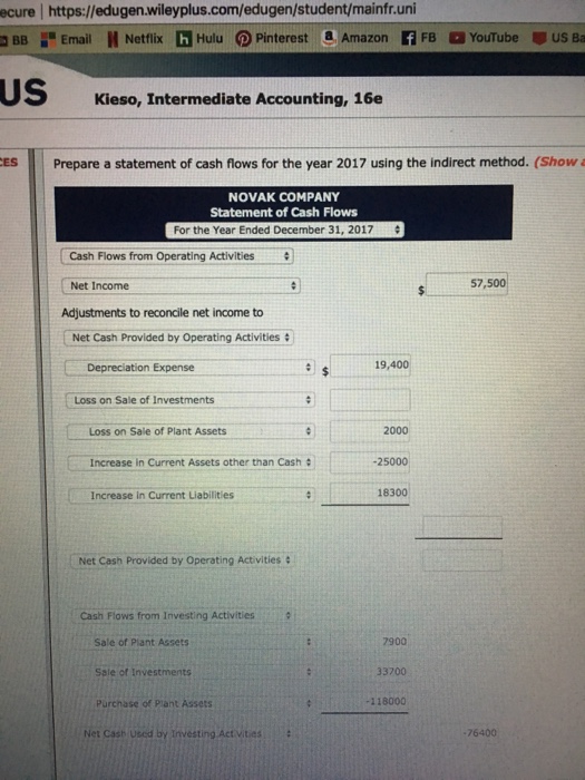 Solved uni Kieso, Intermediate Accounting, 16e Intermediate | Chegg.com