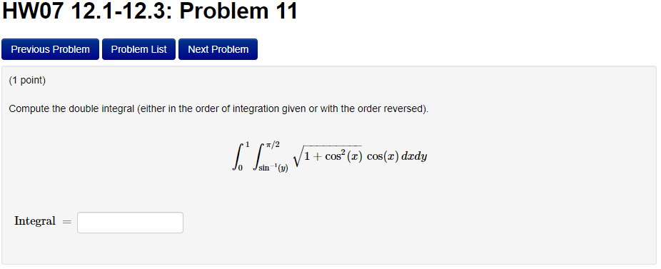 Solved HW07 12.1-12.3: Problem 10 Previous Problem Problem | Chegg.com