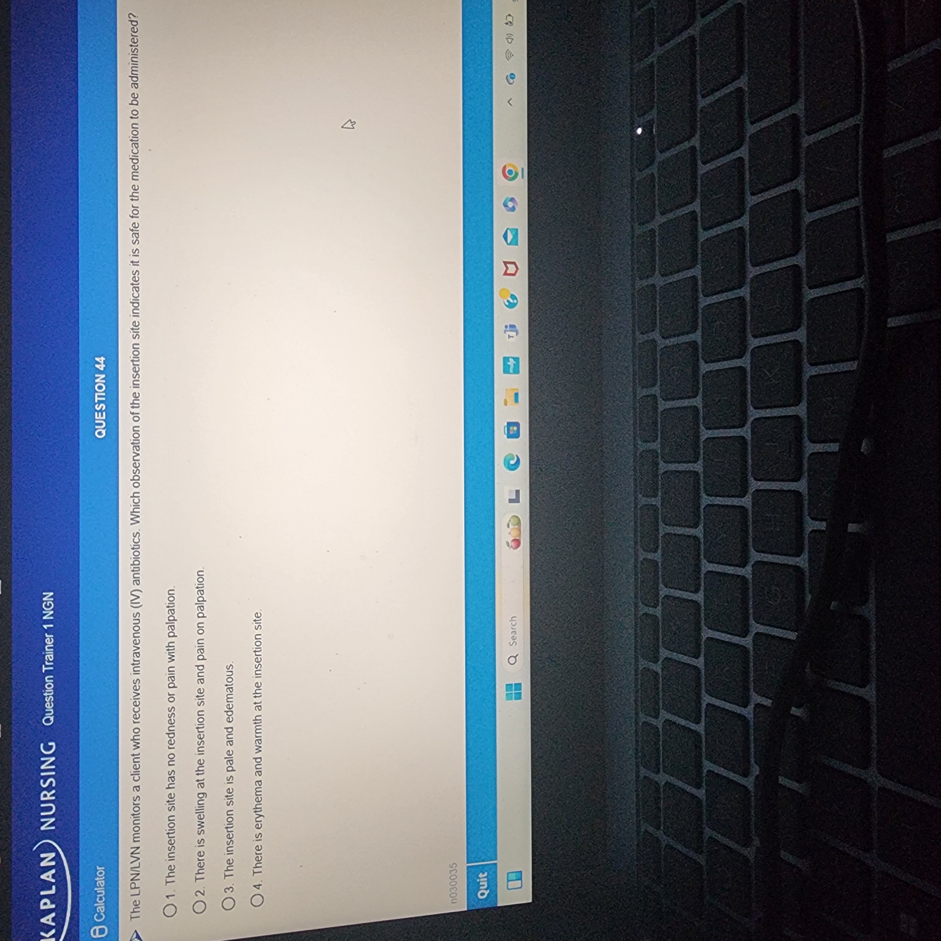 Solved The LPN/LVN monitors a client who receives | Chegg.com