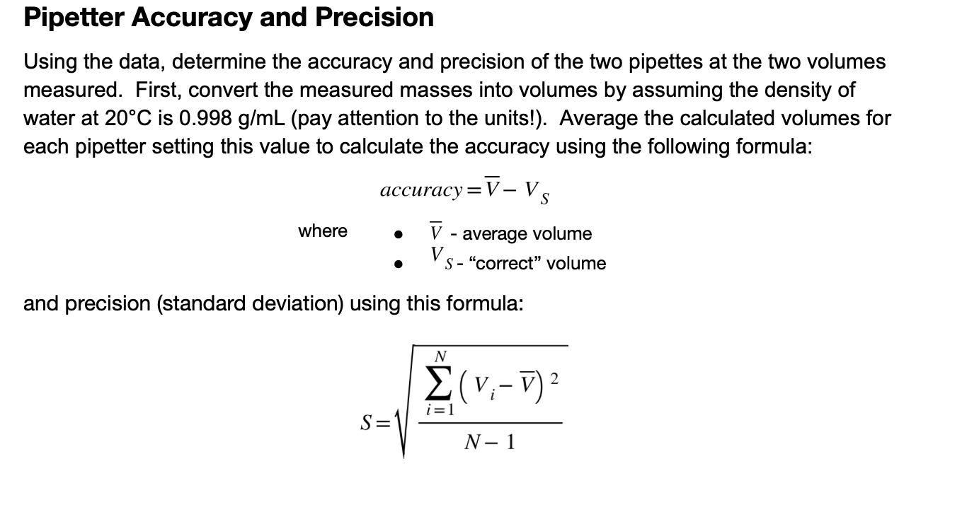 Solved where N - number of trials (i.e. 4 for this lab) i - | Chegg.com