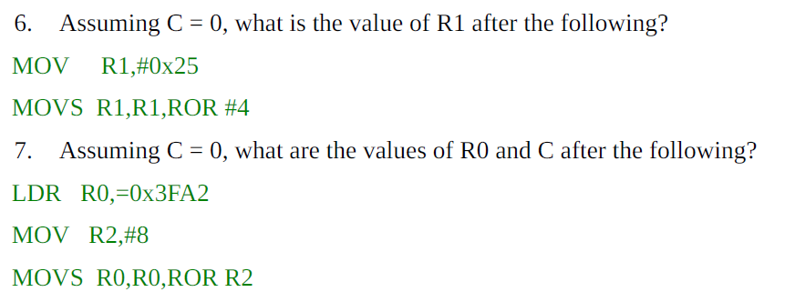 Solved 6. Assuming C=0, what is the value of R1 after the | Chegg.com