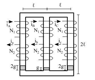 Solved Consider the following system of a 3-coil, 6-coil | Chegg.com