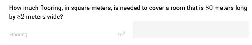 Solved How much flooring, in square meters, is needed to | Chegg.com