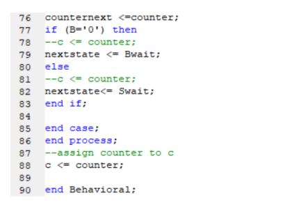 20 library IEEE use IEEE.STD_LOGIC_1164.ALL --use | Chegg.com