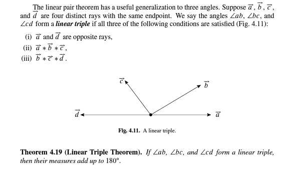 Linear Pair Theorem