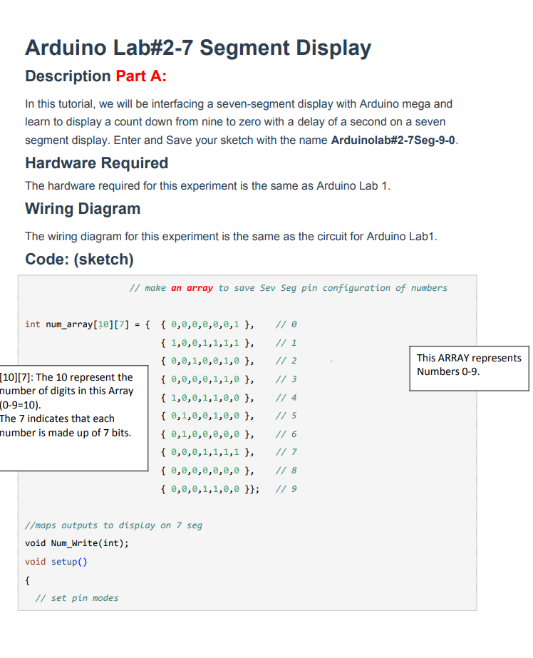 Solved Text 1 (Arduino Uno R3) 1 void setup() { 2 pinMode | Chegg.com
