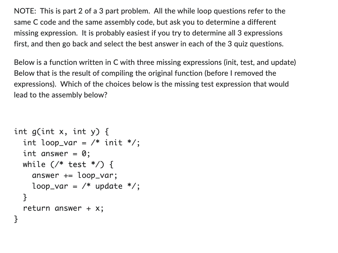 Solved NOTE: This is part 1 of a 3 part problem. All the | Chegg.com