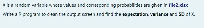 Solved X is a random variable whose values and corresponding | Chegg.com