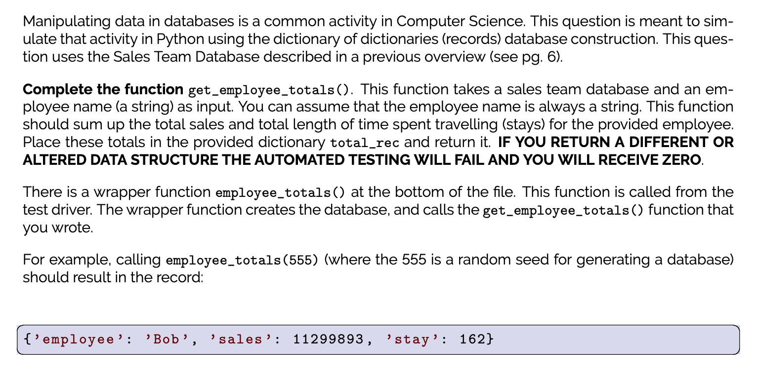 Solved Manipulating Data In Databases Is A Common Activity 
