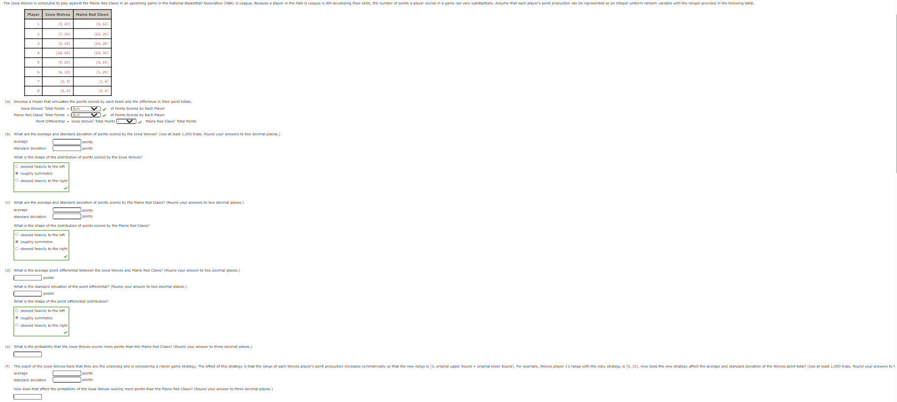 Solved Round answers to two decimal places. Thank you! | Chegg.com