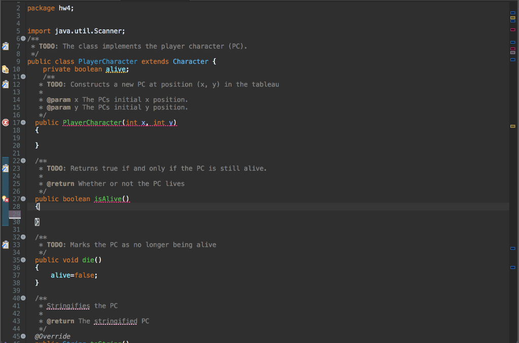 Solved In java programming: import java.util.Scanner; /** * | Chegg.com