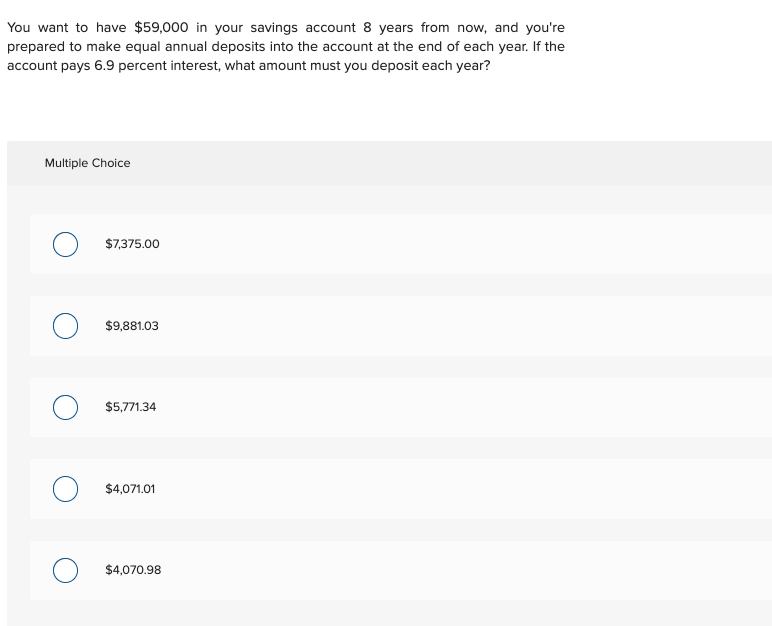Solved You want to have $59,000 in your savings account 8 | Chegg.com