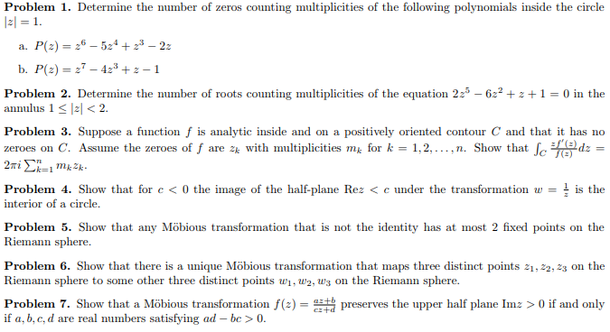 Solved Problem 1. Determine the number of zeros counting | Chegg.com