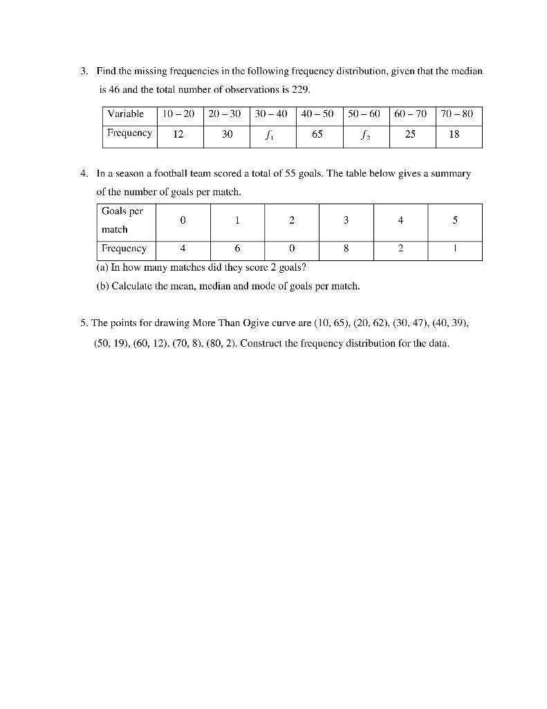 Solved 1. Draw a frequency polygon corresponding to the data | Chegg.com