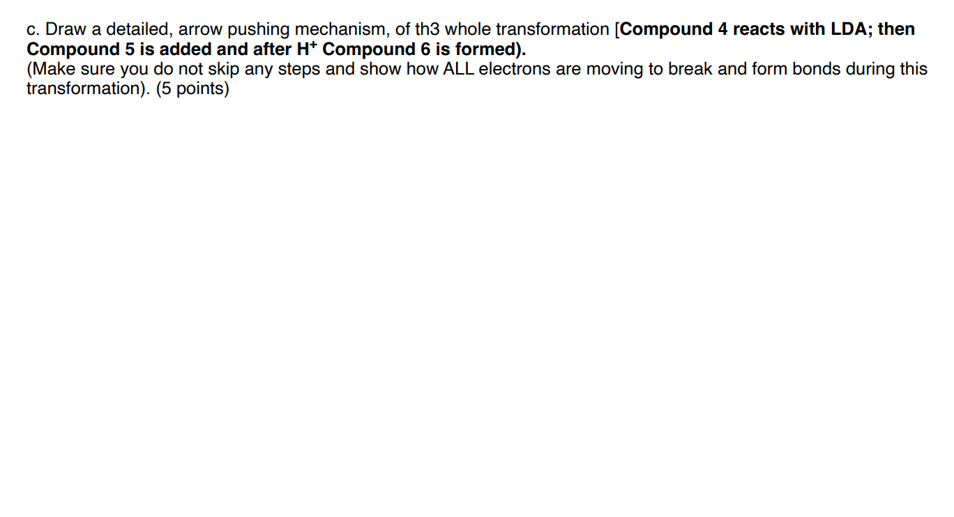 Solved Problem 3: Reactions / Synthesis/ Spectroscopy | Chegg.com