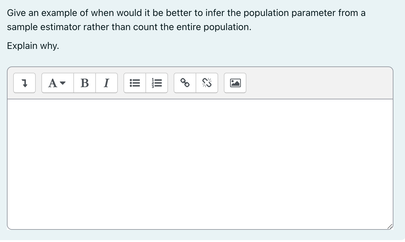 Solved Give an example of when would it be better to infer | Chegg.com