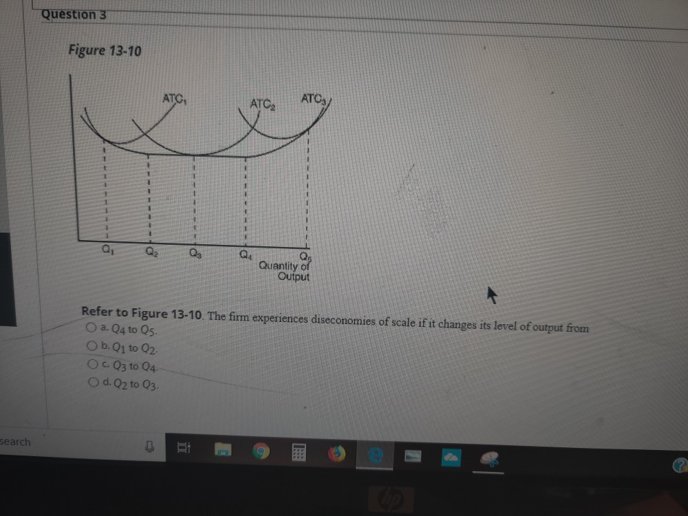 Solved Question 3 Figure 13-10 ATC3/ ATC ATC2 1 Qr Quantity | Chegg.com