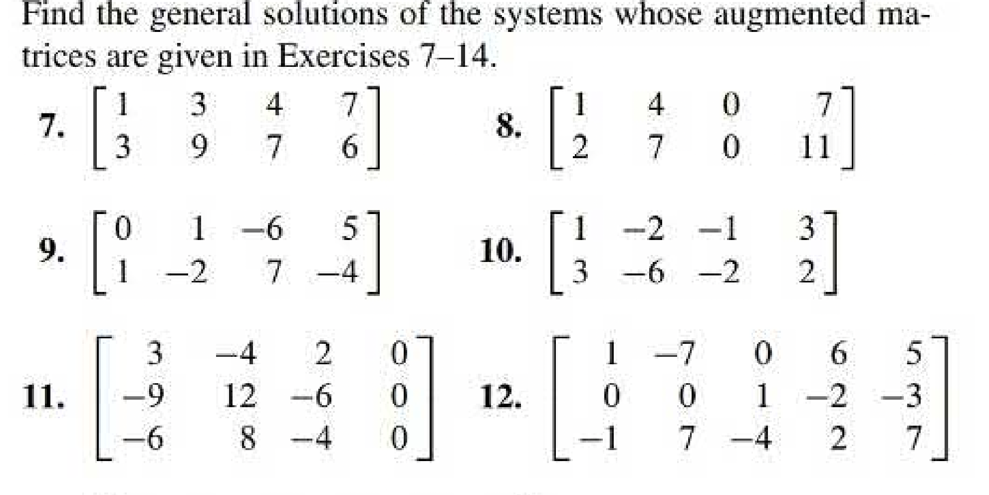 Solved x1−3x2−x1+x2+5x3x2+x3=5=2=0In Exercises 23−26, | Chegg.com