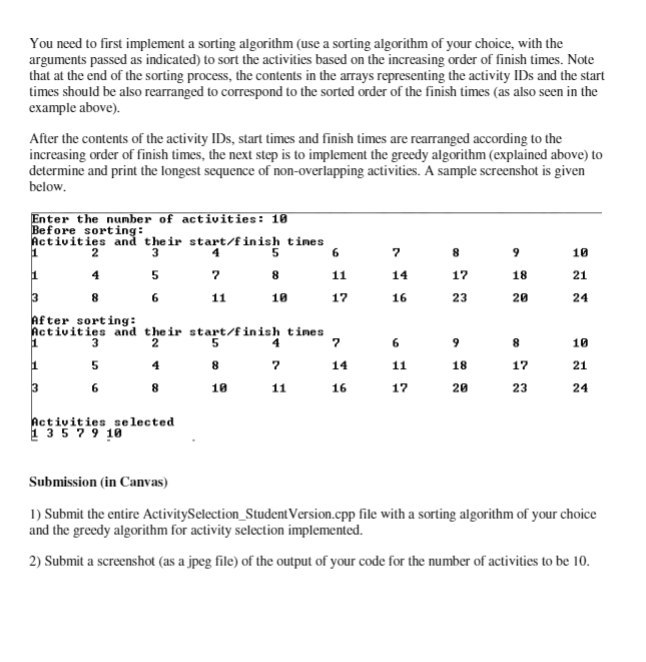 Solved CSC 323-201 Algorithm Design and Analysis, Spring | Chegg.com