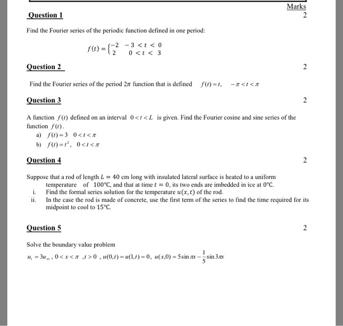 Solved Find the Fourier series of the periodic function | Chegg.com