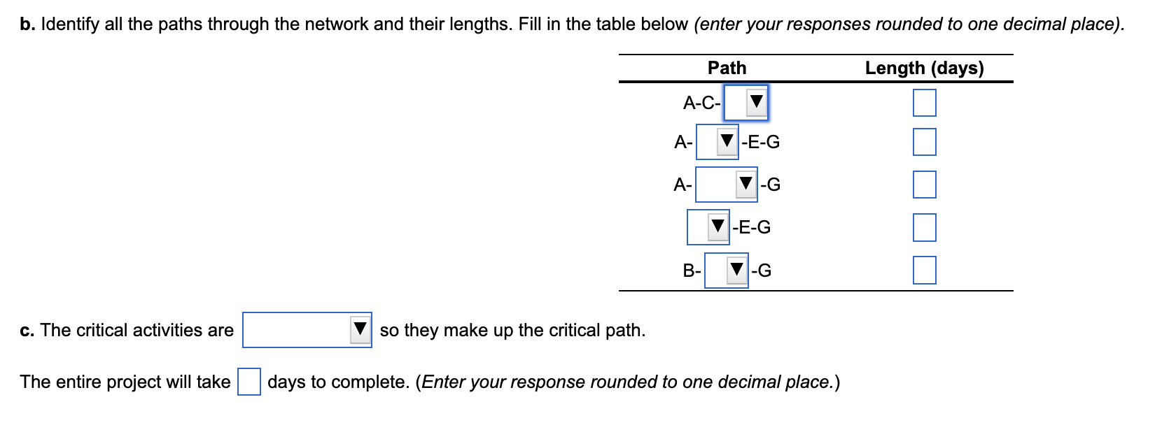 Solved \begin{tabular}{ccc} \hline Activity & Duration | Chegg.com