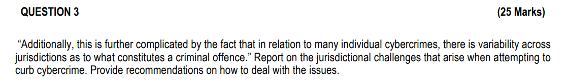 Solved QUESTION 3(25 ﻿Marks)"Additionally, this is further | Chegg.com
