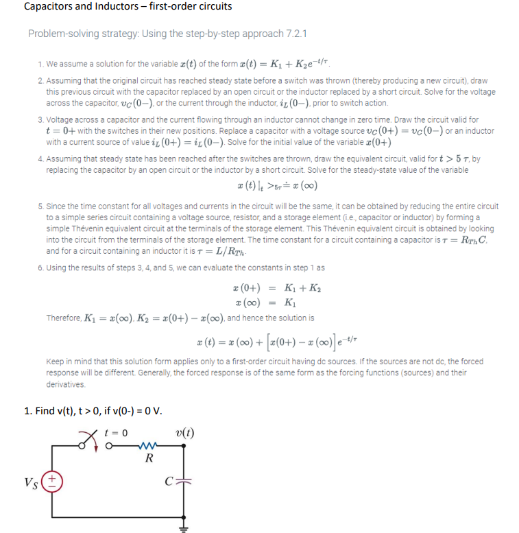 Solved Problem-solving strategy: Using the step-by-step | Chegg.com