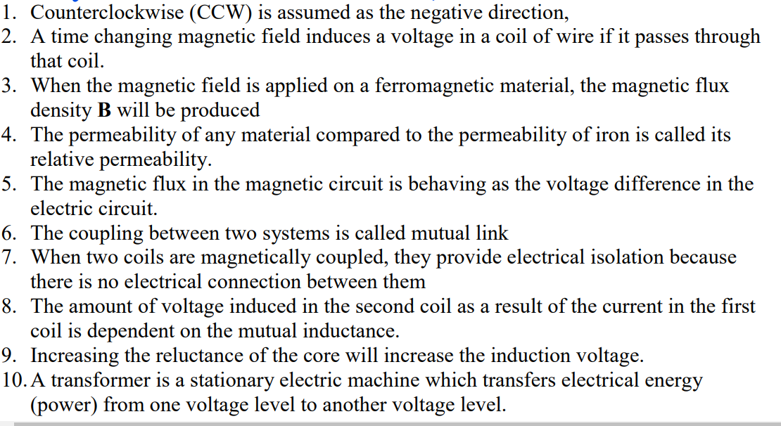 Solved 1. Counterclockwise (CCW) is assumed as the negative | Chegg.com