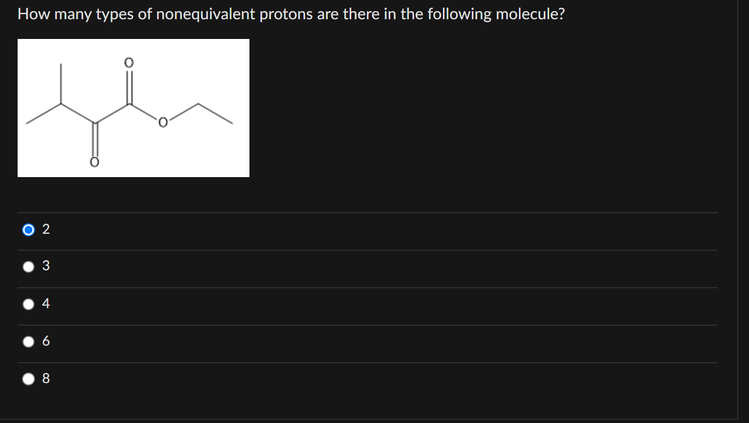 Solved How many types of nonequivalent protons are there in | Chegg.com