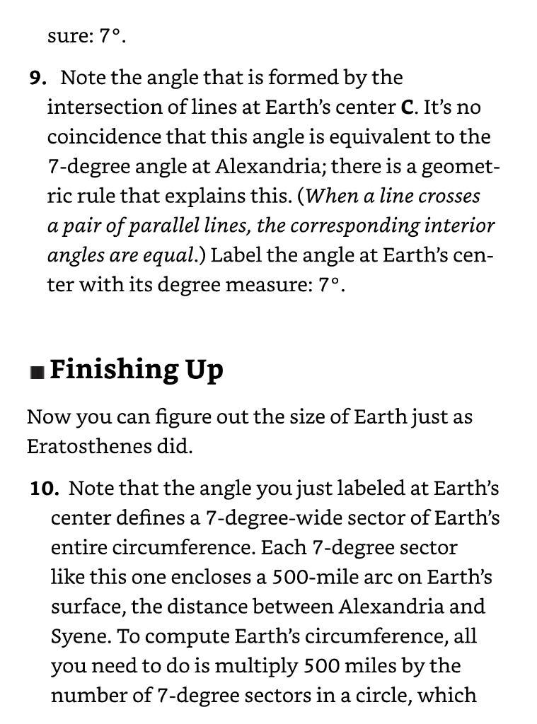Solved ACTIVITY 6 Eratosthenes Measures Earth In trying to | Chegg.com