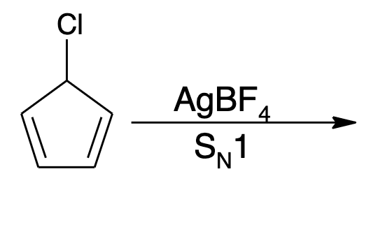 Solved CI AgBF4 SN1 | Chegg.com