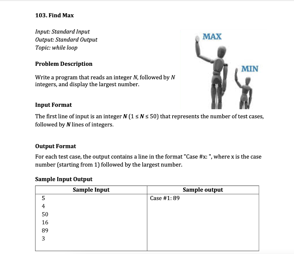Solved Problem Description Write A Program That Reads An 