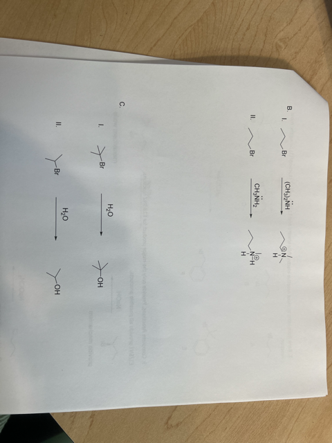 Solved show mechanism9. Complete Reactions. Provide only the | Chegg.com
