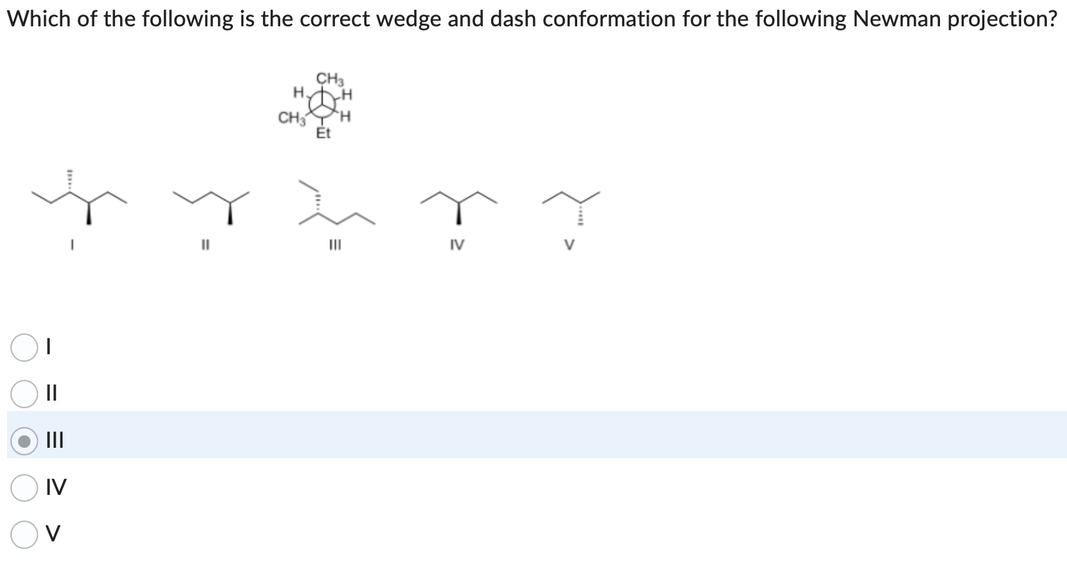 Solved Which of the following is the correct wedge and dash | Chegg.com