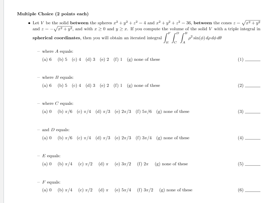 Solved URGENT: Need help with this Calc 3 problem, please | Chegg.com
