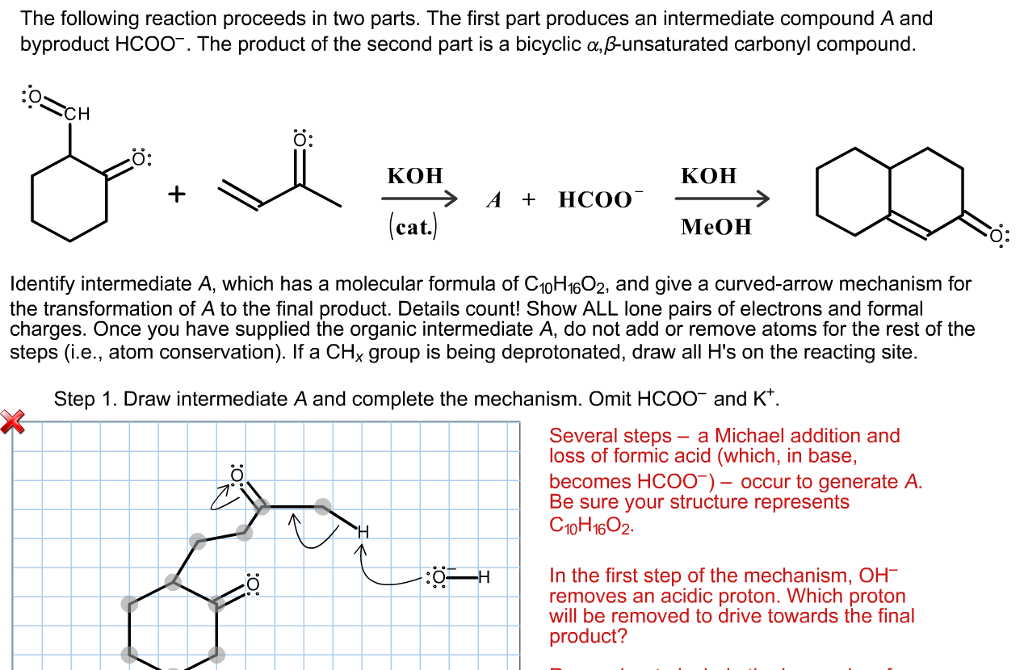 Solved The following reaction proceeds in two parts. The | Chegg.com