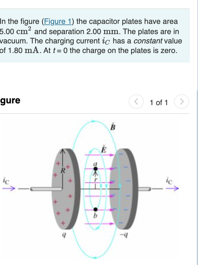 Solved How does the charging conduction current iC compare | Chegg.com
