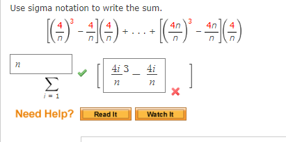Solved Use the summation formulas to rewrite the expression | Chegg.com