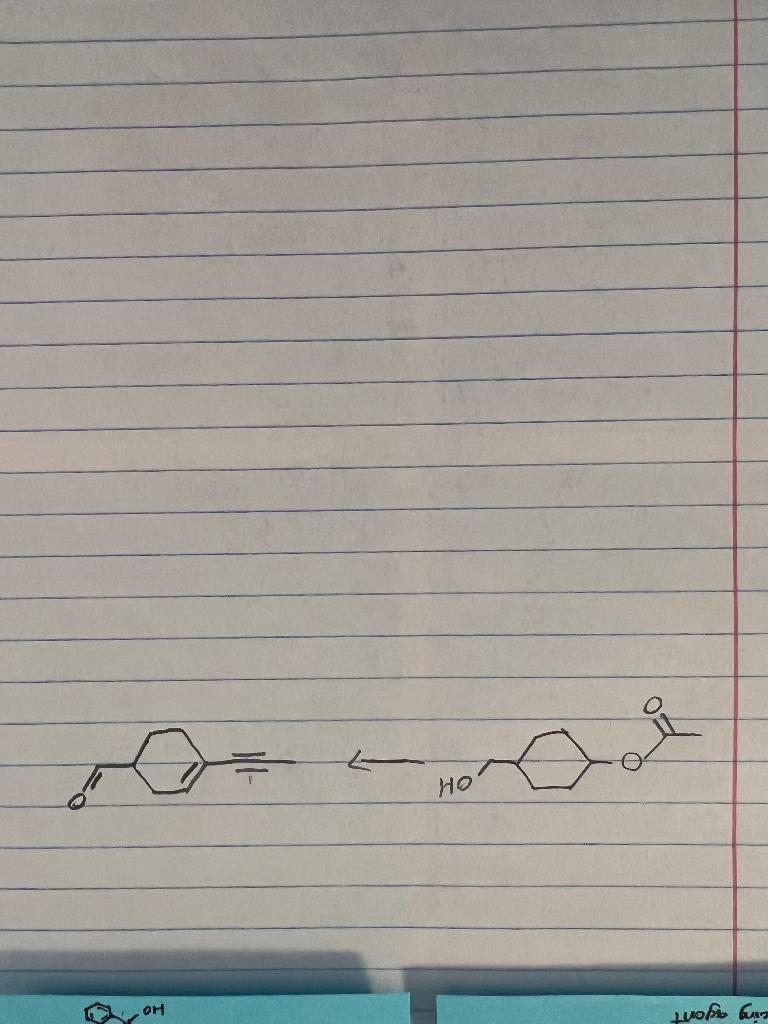 Solved Show a synthesis of intermediates and reagents to get | Chegg.com