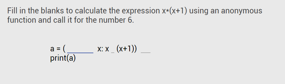 Solved Fill in the blanks to calculate the expression | Chegg.com
