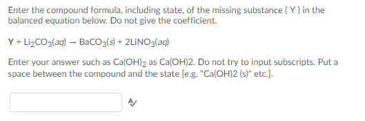 Solved When the equation below is correctly balanced, what | Chegg.com