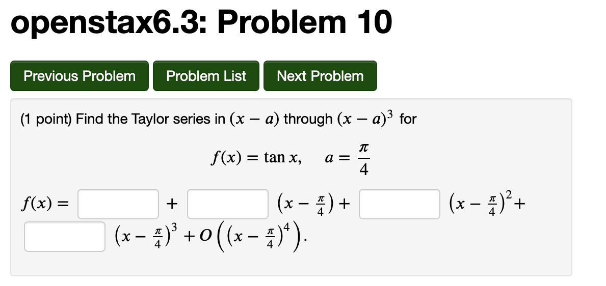 Solved openstax6.3: Problem 4 Previous Problem Problem List | Chegg.com