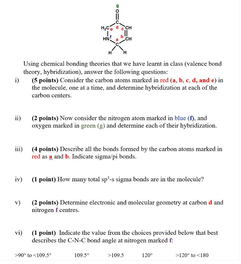 Solved Using chemical bonding theories that we have learnt | Chegg.com
