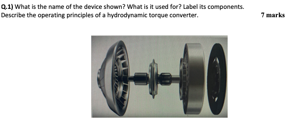 Solved Q.1) What is the name of the device shown? What is it | Chegg.com