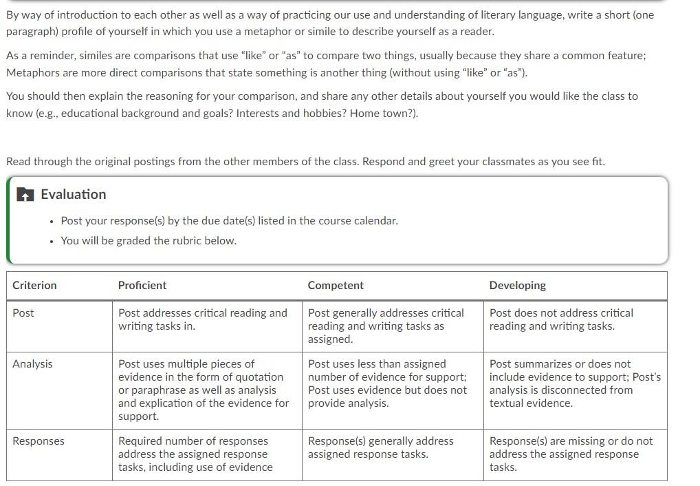 By way of introduction to each other as well as a way | Chegg.com
