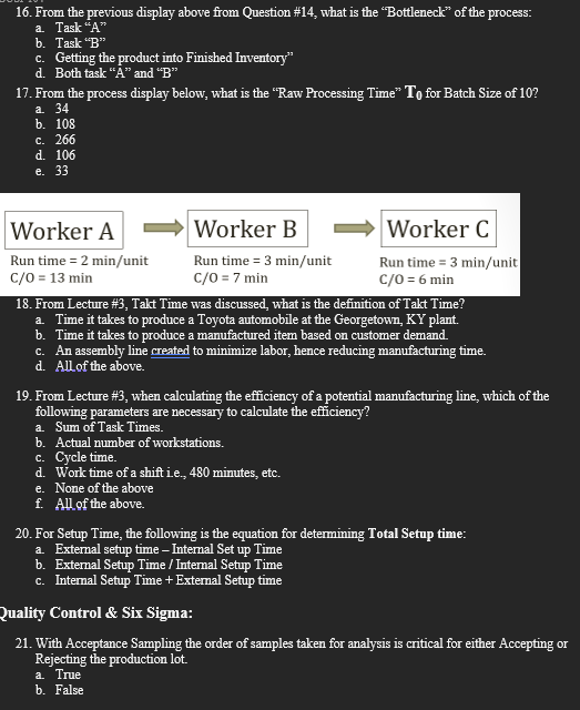 Solved 16. From the previous display above from Question | Chegg.com