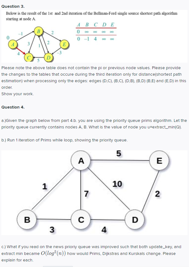 Solved Question 3. Below is the result of the 1st and 2nd | Chegg.com