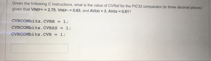 Solved Given the following C instructions, what is the value | Chegg.com
