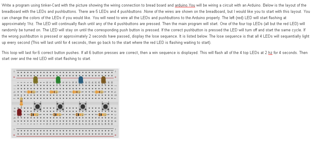 Write a program using tinker-Card with the picture | Chegg.com