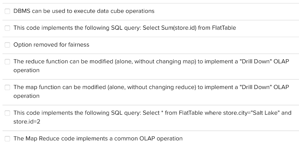 Solved Consider the CSV file shown below called FlatTable. | Chegg.com